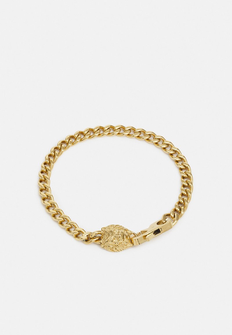 Guess LION AND CHAIN UNISEX - Armbånd - yellow gold-coloured/guldfarvet ...