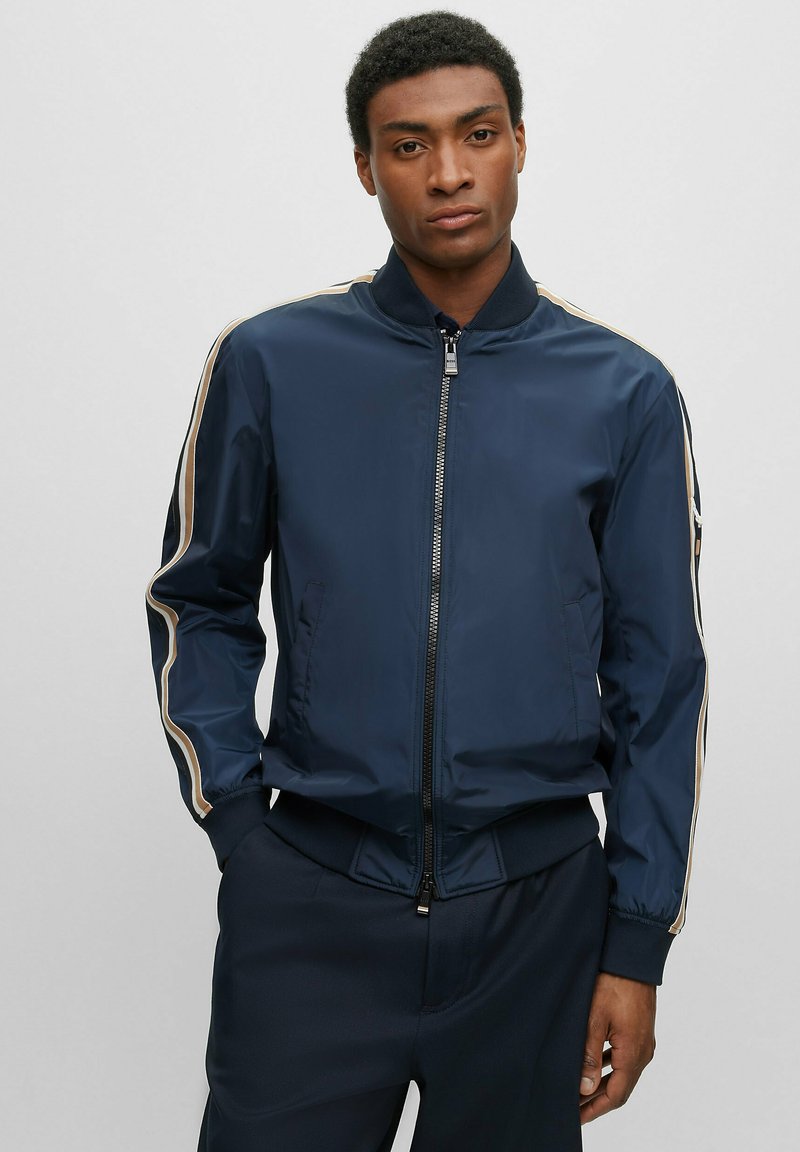 BOSS COLTRANE - Bomber Jacket - dark blue four/dark blue - Zalando