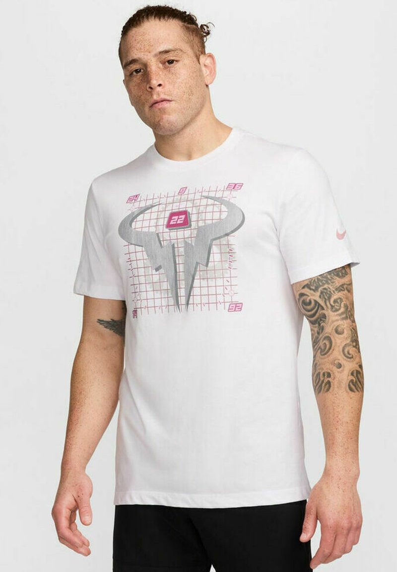 Nike Performance TEE - Triko s potiskem - white/bílá - Zalando.cz