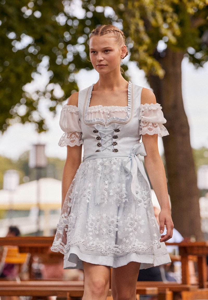 Krüger Dirndl Dirndl - hellblau/albastru deschis - Zalando.ro