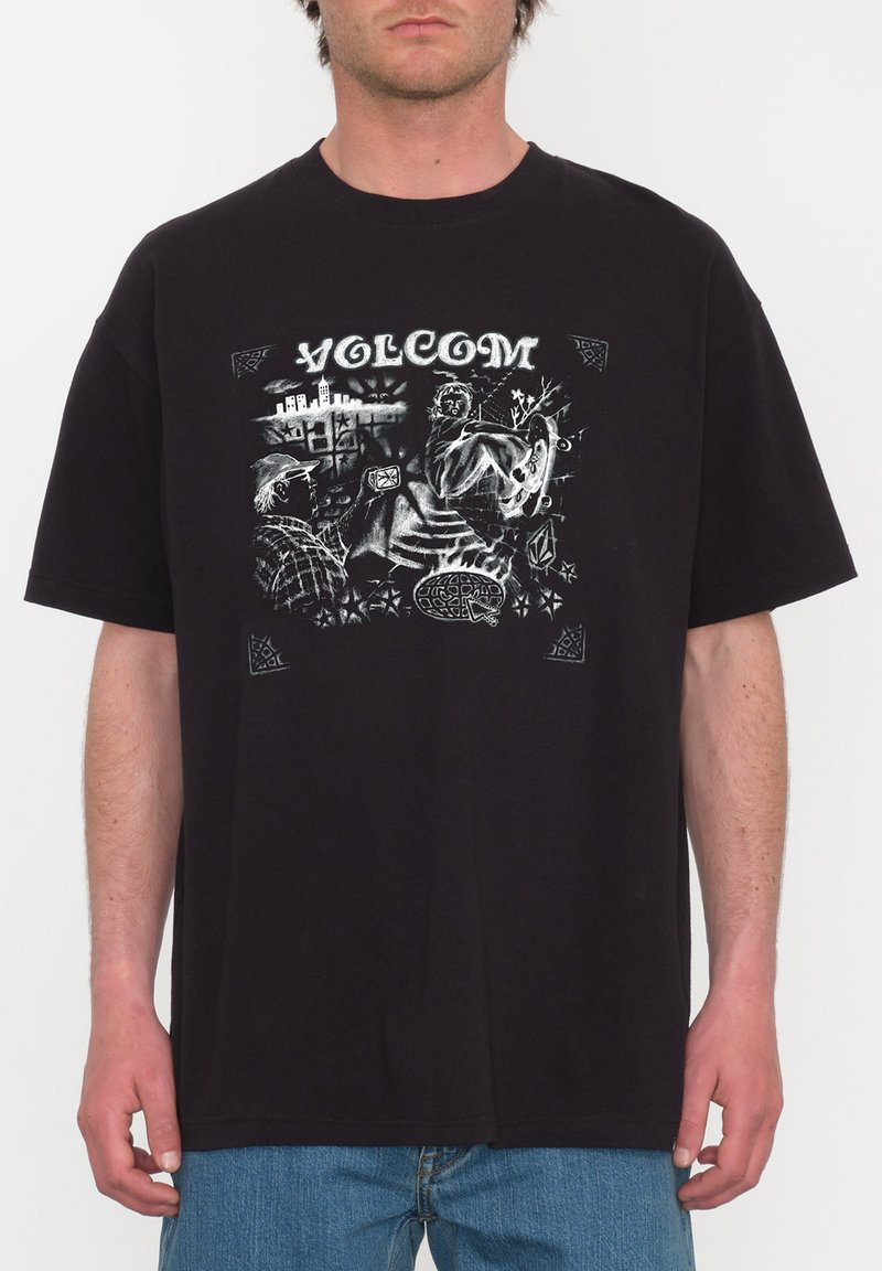 Volcom STREET KEUTCHI SST - T-Shirt print - black/schwarz - Zalando