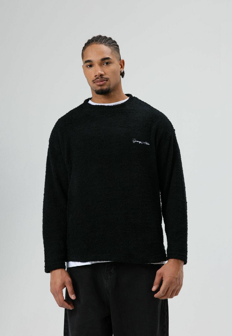 Lucy & Sam Fleecepullover - black/schwarz - Zalando