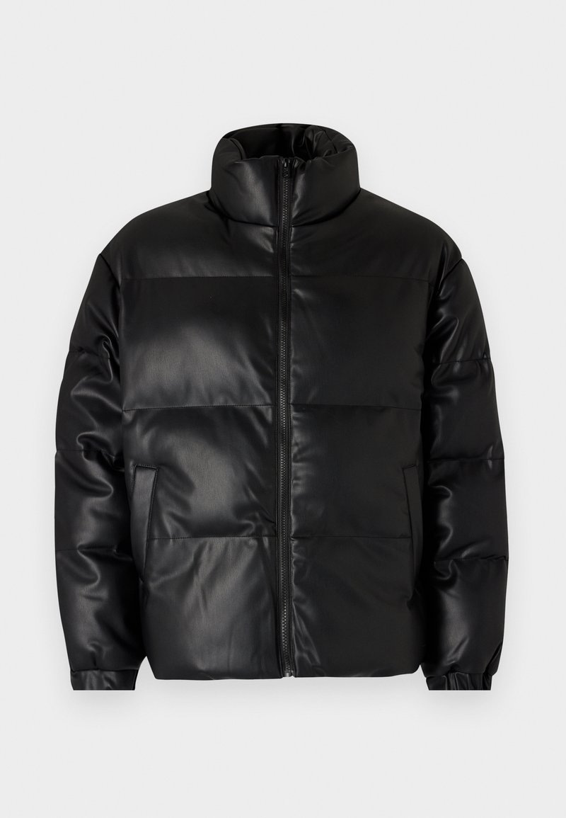 YOURTURN PU PUFFER JACKET UNISEX - Winter jacket - black - Zalando.co.uk