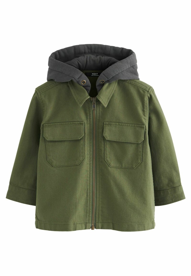 Next OVERSHIRT - Chaqueta fina - khaki green/verde - Zalando.es