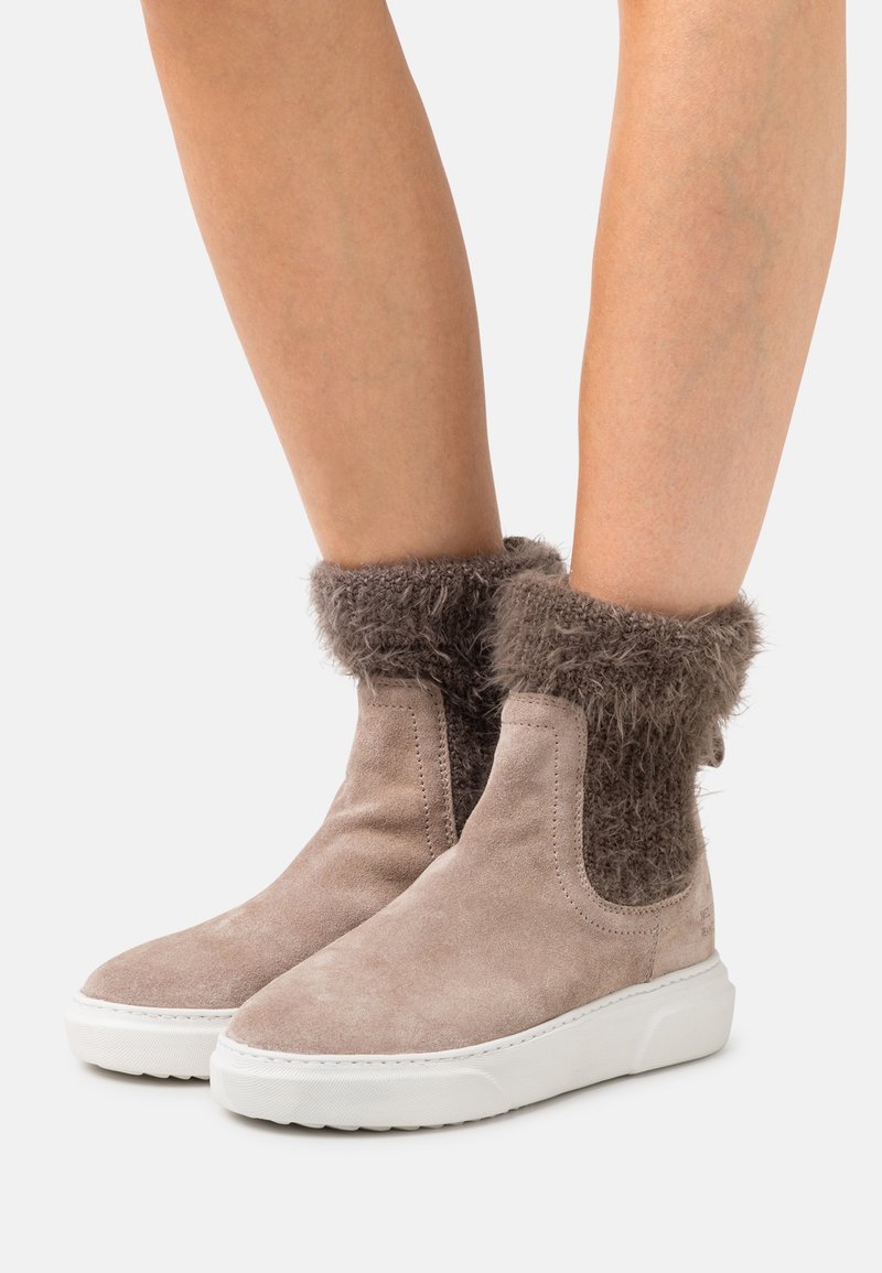 Melvin & Hamilton HAILEY 24 - Plateaustiefelette - tan/white/offwhite ...