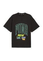 Puma GETTING CRAFTY BASKETBALL - Print T-shirt - black - Zalando