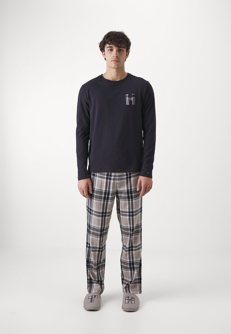 Tommy Hilfiger PANT SLIPPERS ORIGINAL - Pyjama set - desert sky/dark ...