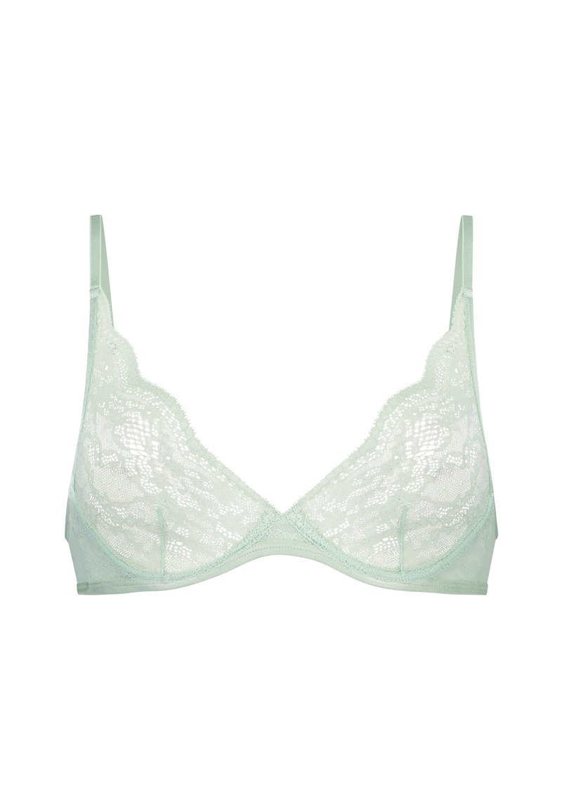 Hunkemöller ISABELLE NON-PADDED - Triangel BH - green/groen - Zalando.nl