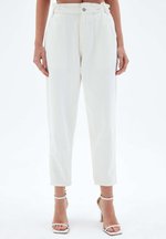 adL ELASTIC WAIST - Jeans Relaxed Fit - beige - Zalando.de