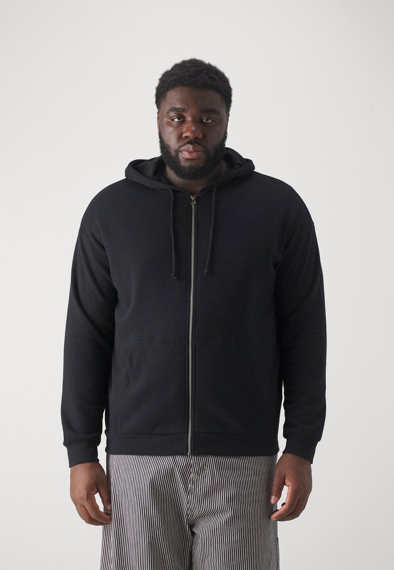 YOURTURN BIGBASIC ZIP UP - Zip-up sweatshirt - black - Zalando.co.uk