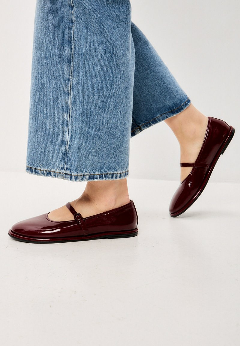 Cesare Gaspari Klassischer Ballerina - bordeaux - Zalando.de