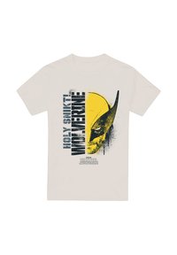 Marvel DEADPOOL WOLVERINE GRAFFITI PORTRAIT - Print T-shirt - off white ...