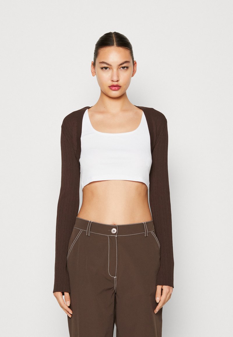 Envii EMMA - Cardigan - brown - Zalando.ie