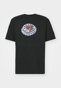 Carhartt WIP BOTTLE CAP - T-shirts print - black/sort - Zalando.dk