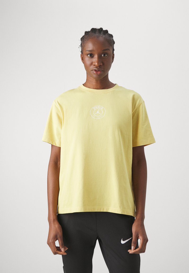 Nike Performance JORDAN X PARIS ST GERMAIN TEE - Squadra - saturn gold ...
