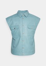 STUDIO ID NICO VEST - Weste - sky blue liverpool/hellblau - Zalando.at