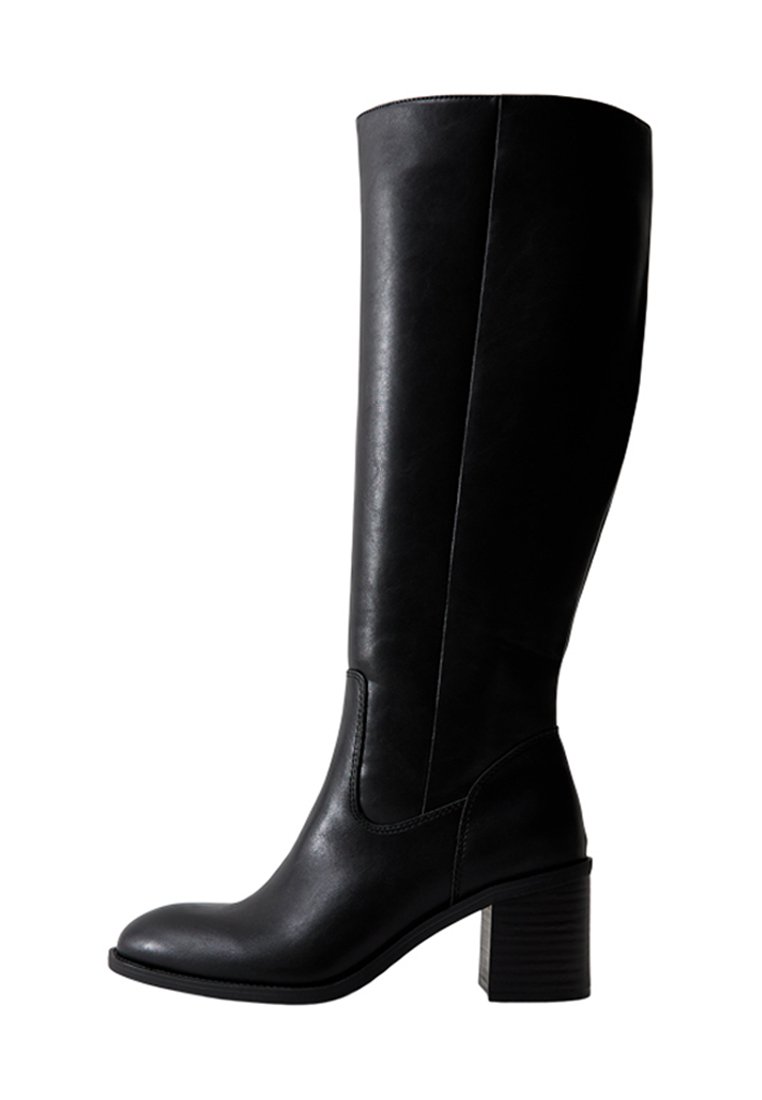 New Look BLOCK HEEL - Laarzen - black/zwart - Zalando.nl