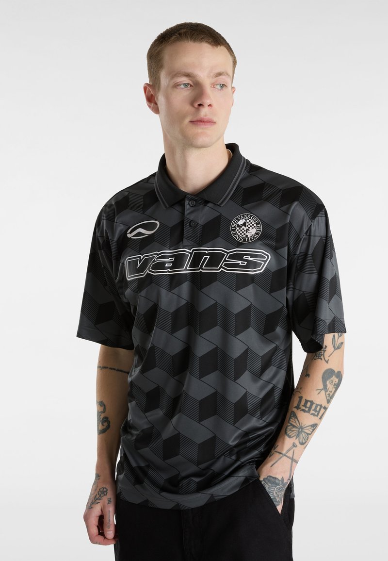 Vans RIGSSOCCER - Polo shirt - black - Zalando