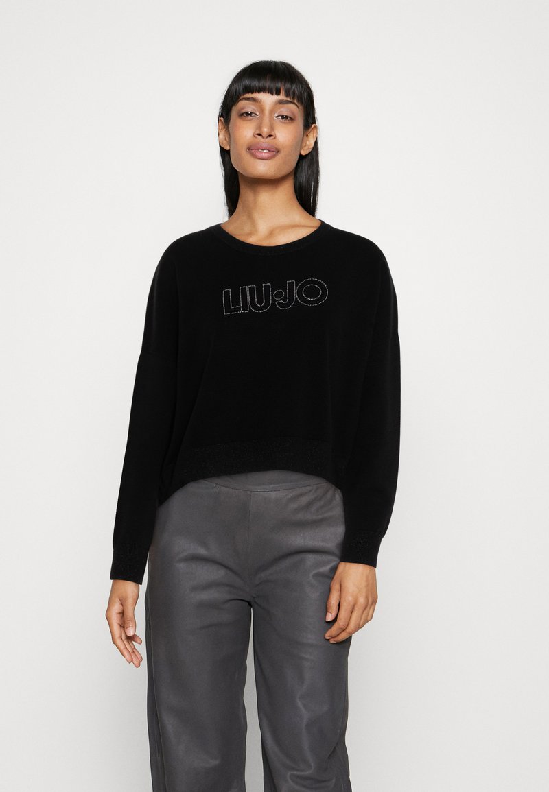 Liu Jo Jeans MAGLIA CHIUSA - Maglione - nero - Zalando.it