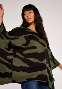 Apricot ZEBRA WATERFALL BATWING - Langarmshirt - khaki - Zalando.at