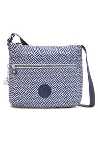 Kipling BASIC PRT ARTO - Umhängetasche - urban chevron/blau - Zalando.de