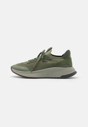 BOSS TITANIUM RUNN KNST N - Sneakers laag - dark green two/donkergroen ...