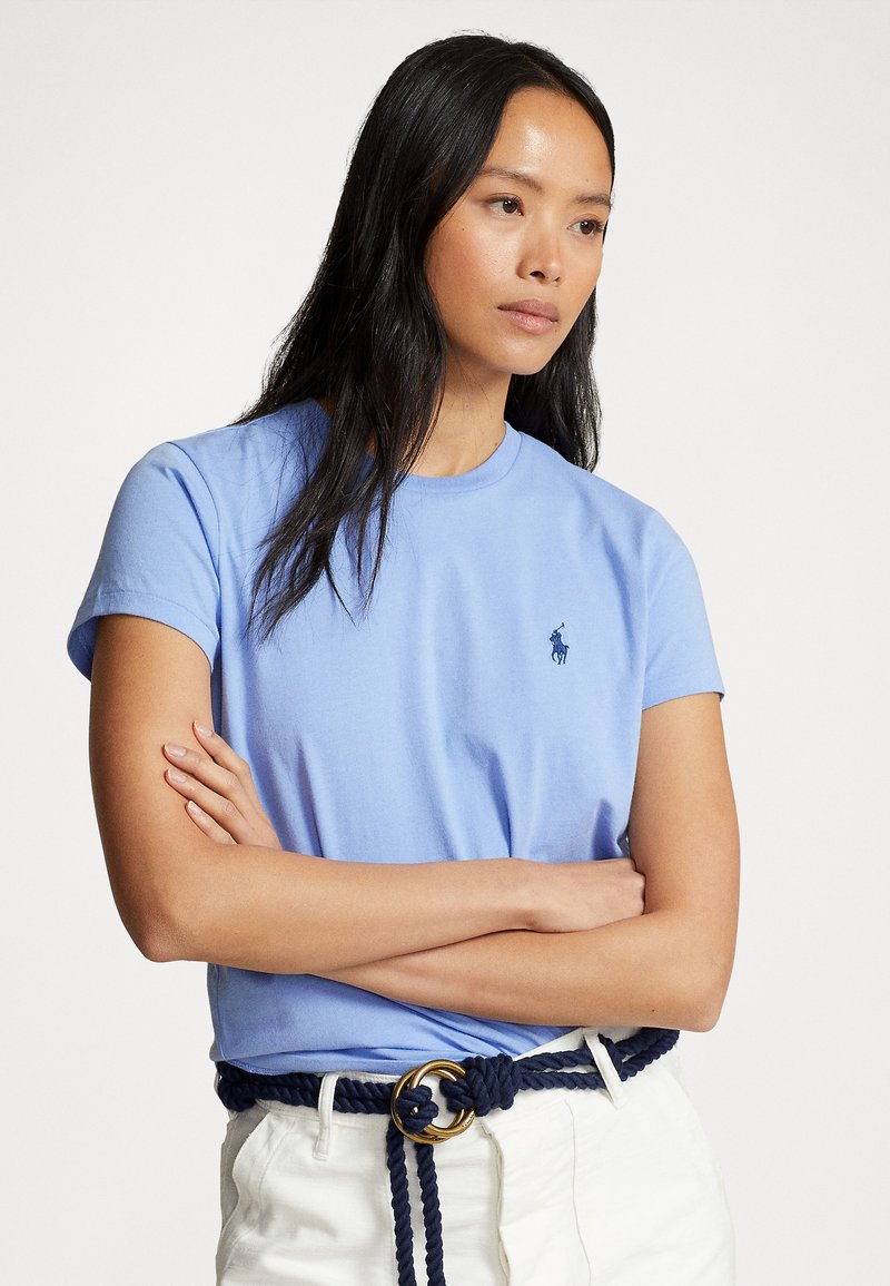 Polo Ralph Lauren SHORT SLEEVE - T-shirts basic - dress shirt blue/blå ...