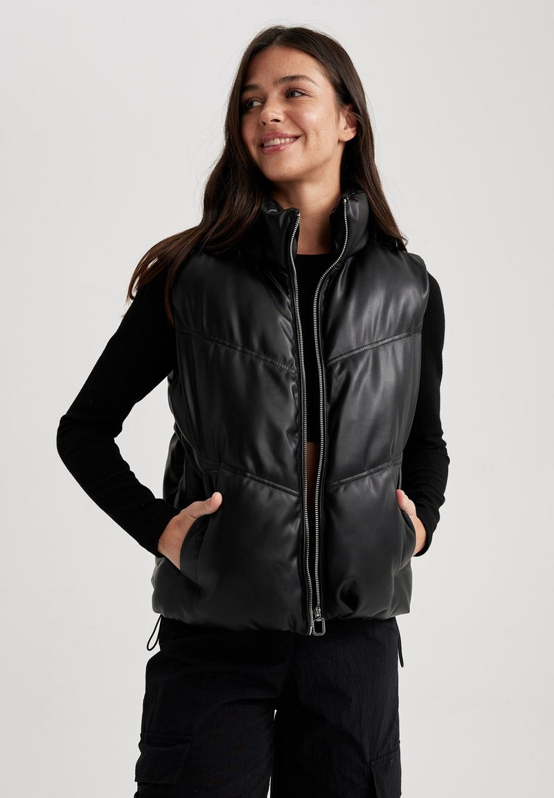 DeFacto REGULAR FIT - Veste sans manches - black/noir - ZALANDO.BE