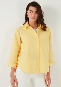LELA Overhemdblouse - lemon/geel - Zalando.nl