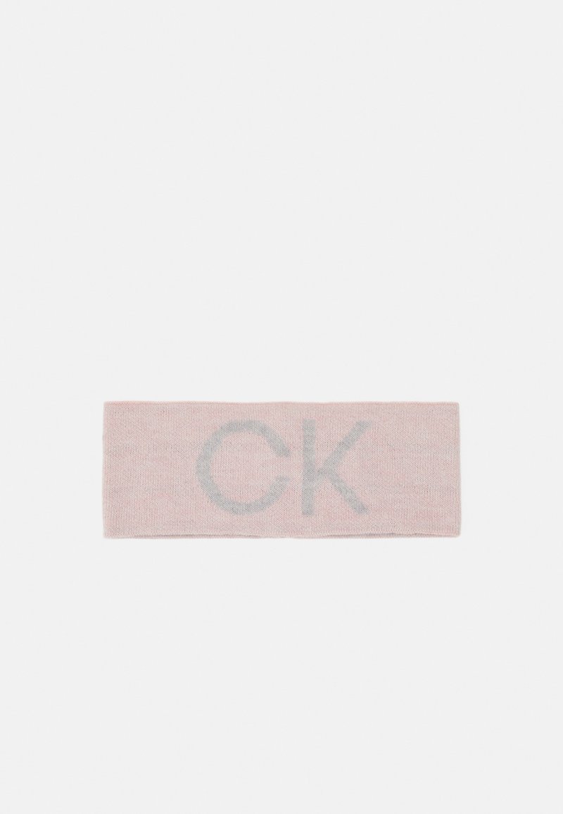 Calvin Klein ELEVATED MONOGRAM HEADBAND - Ear warmers - spring rose ...
