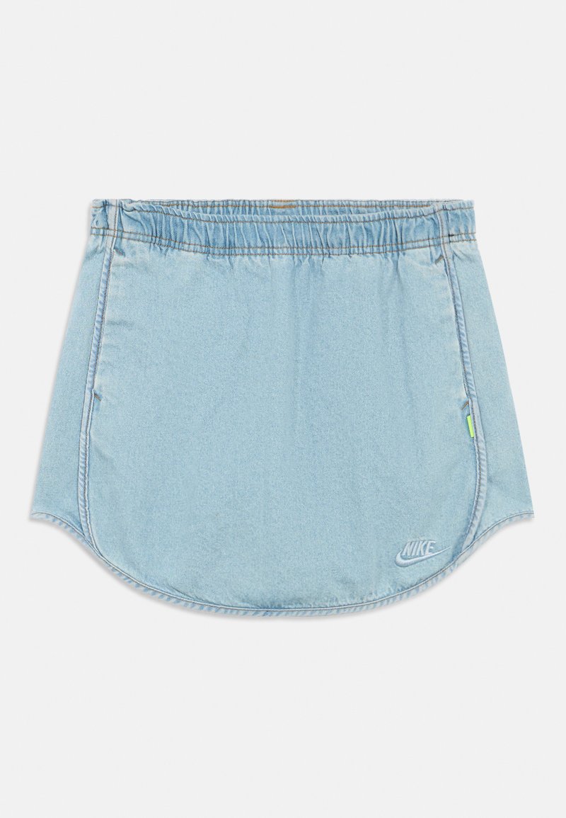 Nike Sportswear Minifalda - light armory blue/wheat/denim azul claro ...