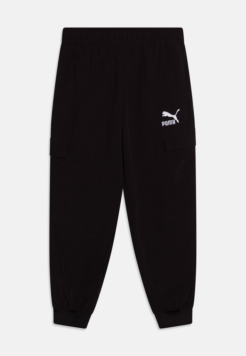 Puma CLASSICS PANTS UNISEX - Trousers - black - Zalando.ie