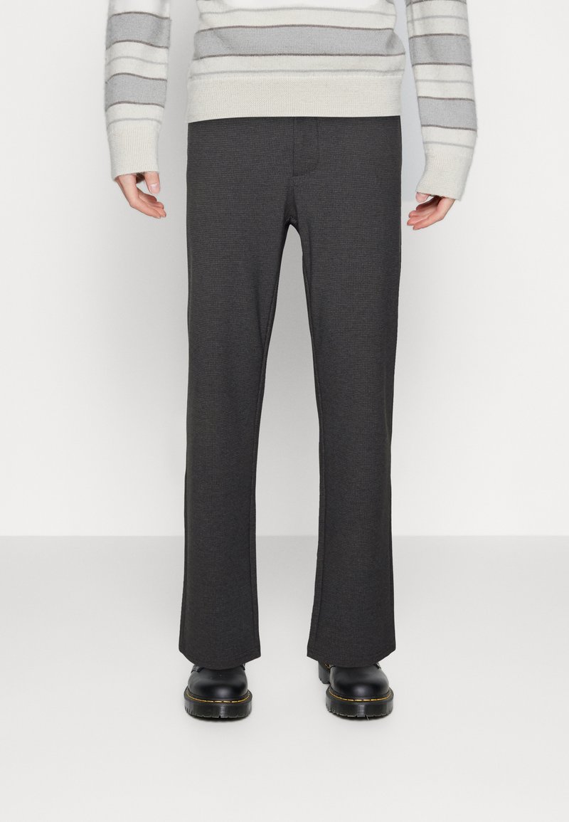 Only And Sons Onslaw Structure Pant Stoffhose Grey Grau Zalando De