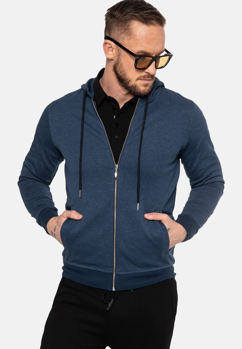 Recman Bluza rozpinana/niebieski - Zalando.pl