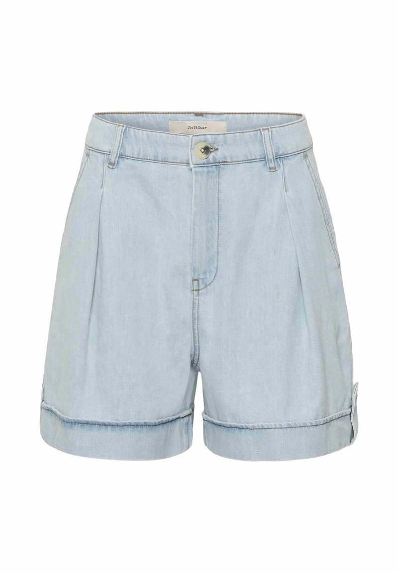 InWear ELLYIW - Jeans Shorts - bleached blue denim/blue denim - Zalando.at