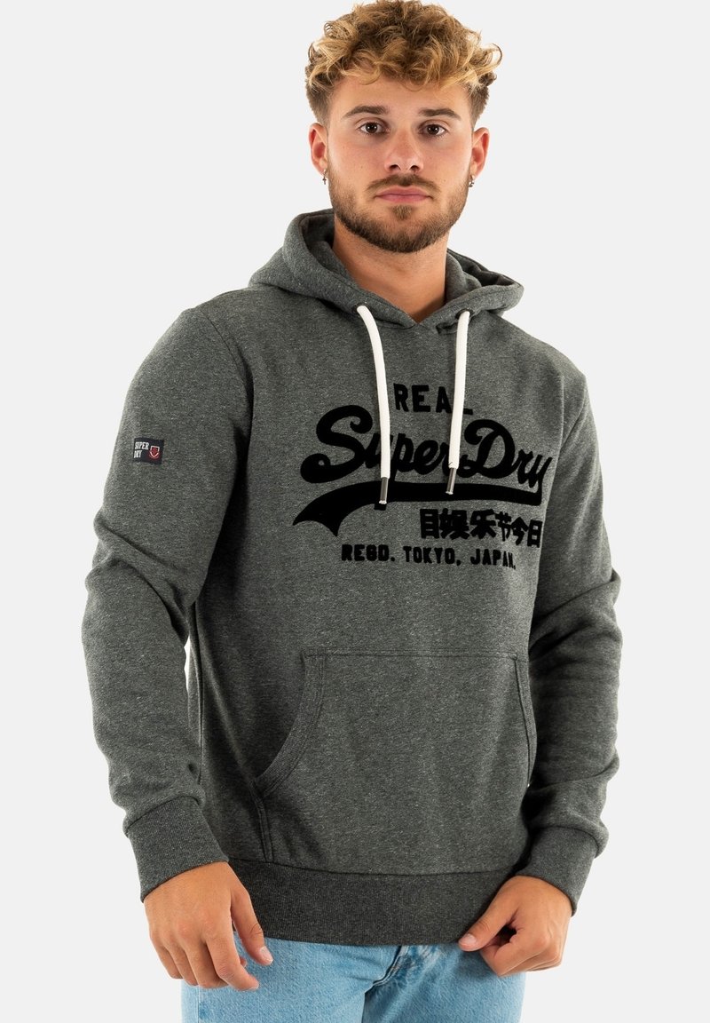 Superdry Hoodie - gris/grijs - Zalando.nl