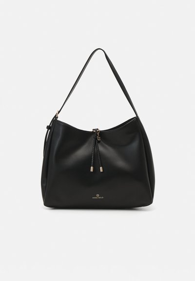 PULL&BEAR URBAN - Shopping bag - black/musta - Zalando.fi