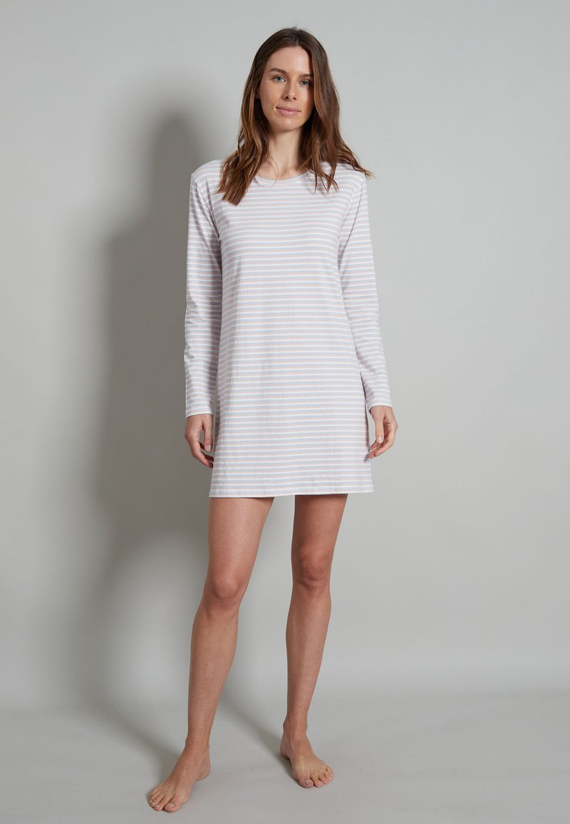 TOM TAILOR Nachthemd - blau hell ringel/hellblau - Zalando.ch