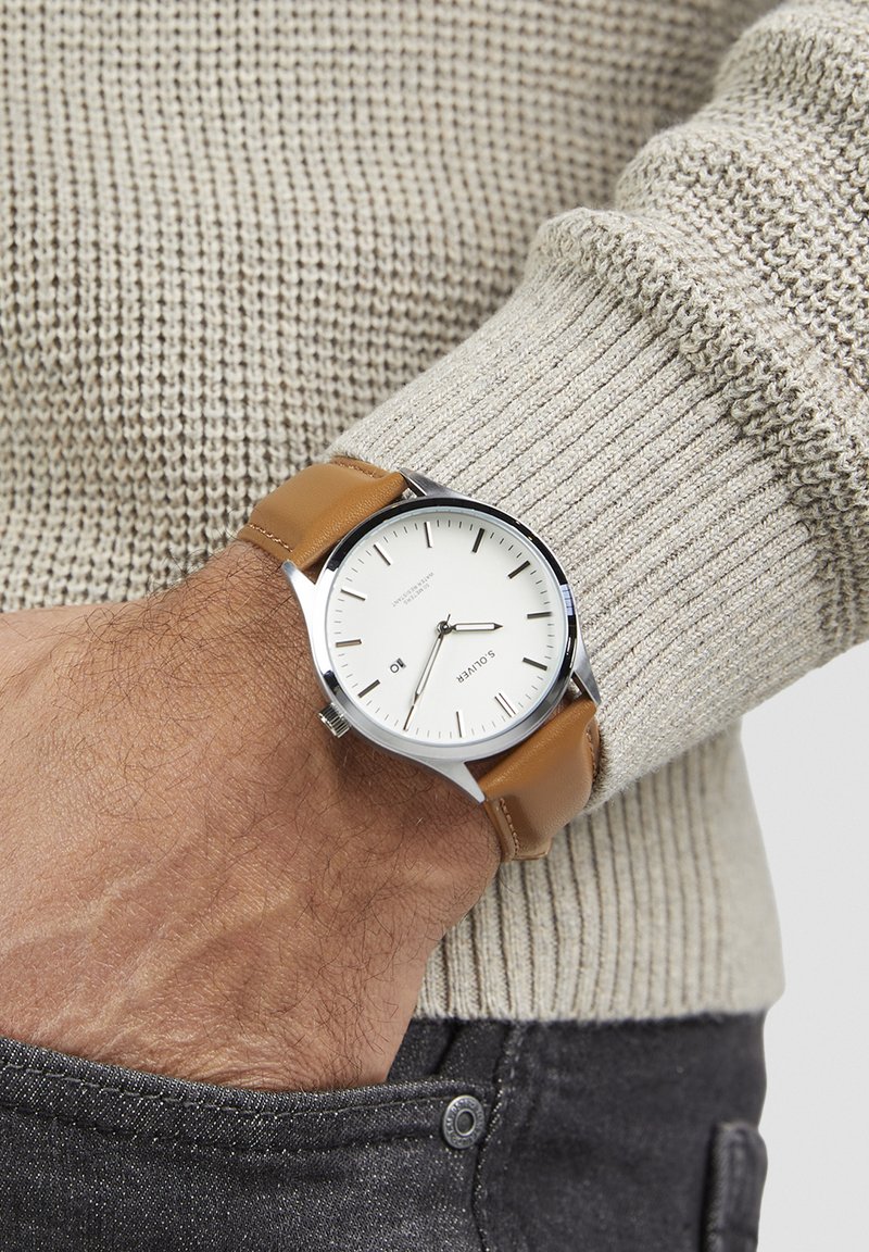 s.Oliver KLASSISCH ELEGANT - Watch - braun/brown - Zalando