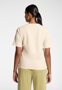 Elena Mirò LOGO MONOGRAM - Basic T-shirt - beige - Zalando