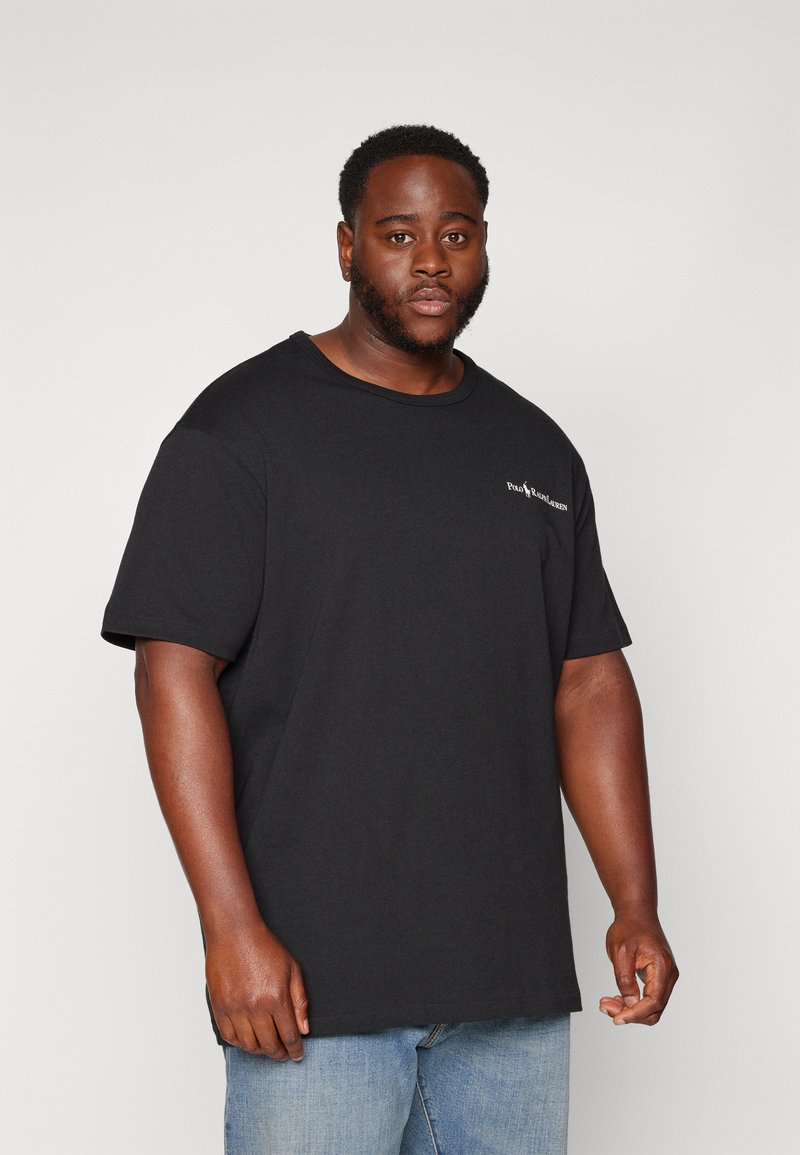 Polo Ralph Lauren Big & Tall SHORT SLEEVE - T-Shirt basic - black/schwarz - Zalando.de