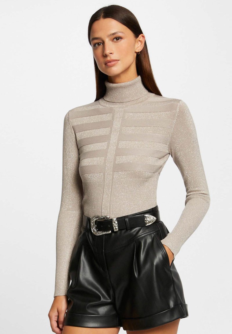 Morgan LONG-SLEEVED WITH TURTLENECK - Maglione - beige - Zalando.it