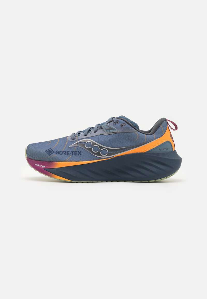Saucony TRIUMPH 22 GTX - Chaussures de running sur route - mirage/navy/bleu marine - ZALANDO.FR