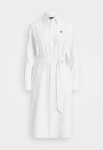 Polo Ralph Lauren CORY LONG SLEEVE DAY DRESS - Blousejurk - white/wit - Zalando.be