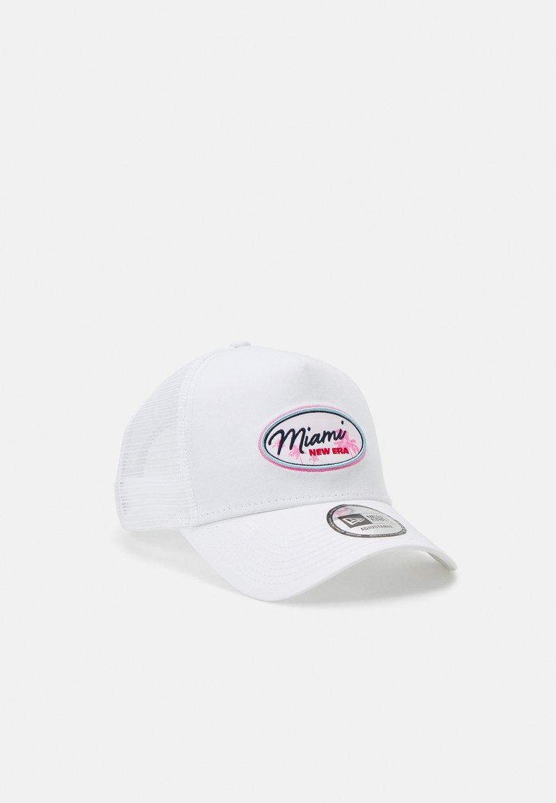 New Era OVAL STATE TRUCKER UNISEX - Cap - white - Zalando.co.uk