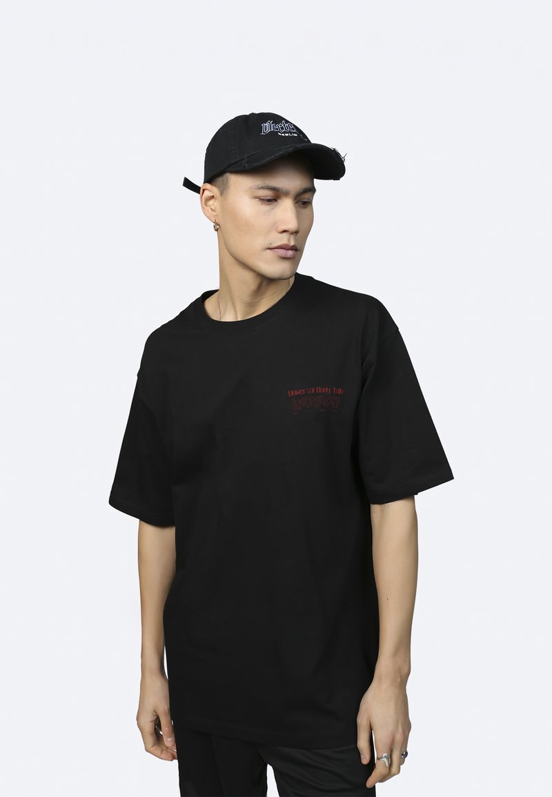 Vertere Berlin UNIVERSAL BODY TALK UNISEX - T-Shirt print - black ...