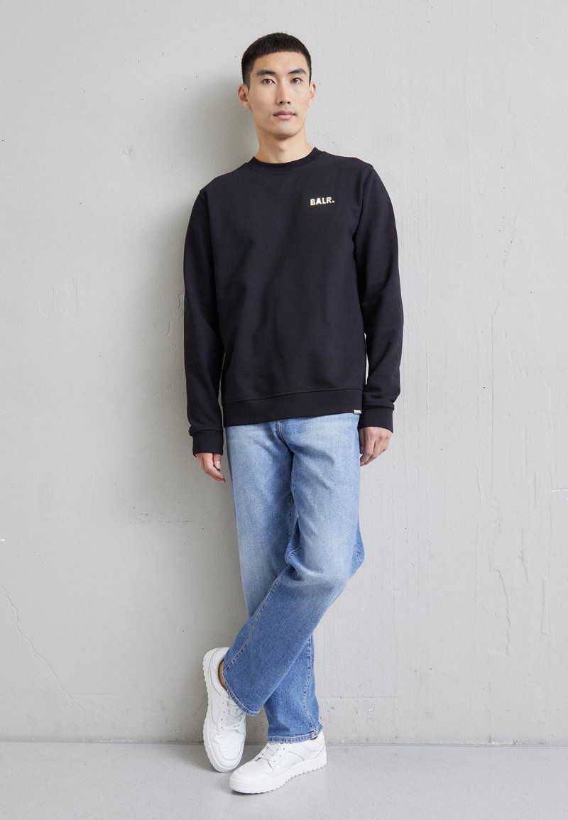 BALR. OLAF DOLL EMBLEM - Sweatshirt - black/schwarz - Zalando.at