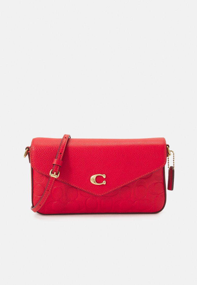 Coach SIGNATURE CROSSBODY - Across body bag - sport red/red - Zalando.co.uk
