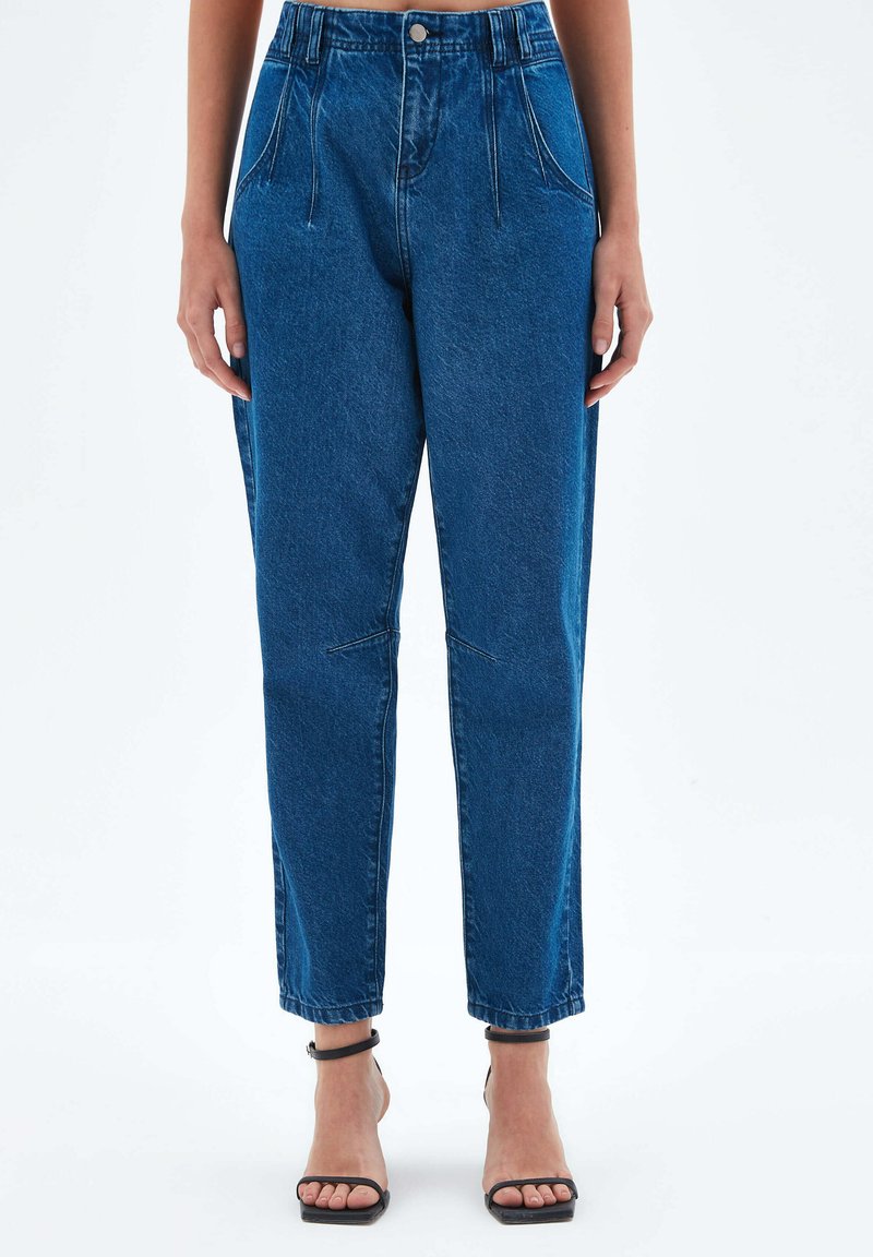 adL STITCH DETAILED - Jeans Relaxed Fit - navy blue/blau - Zalando.de