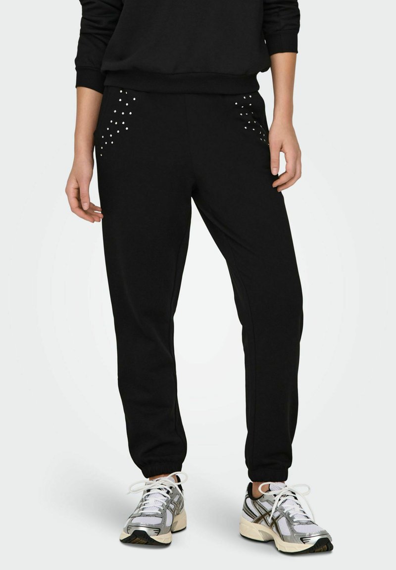 ONLY Tracksuit bottoms - black - Zalando